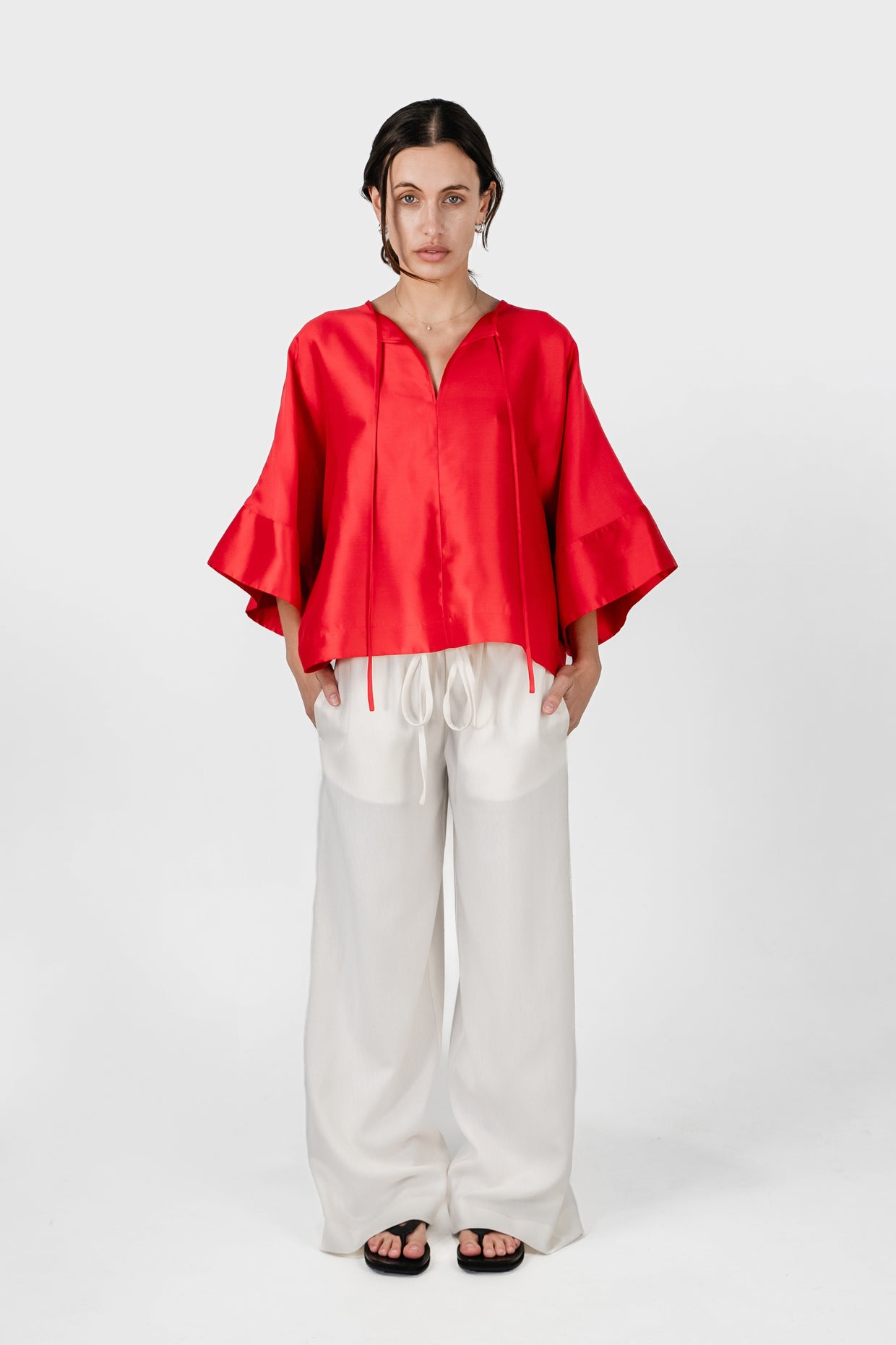Lee Silk Top – Yaneth-au